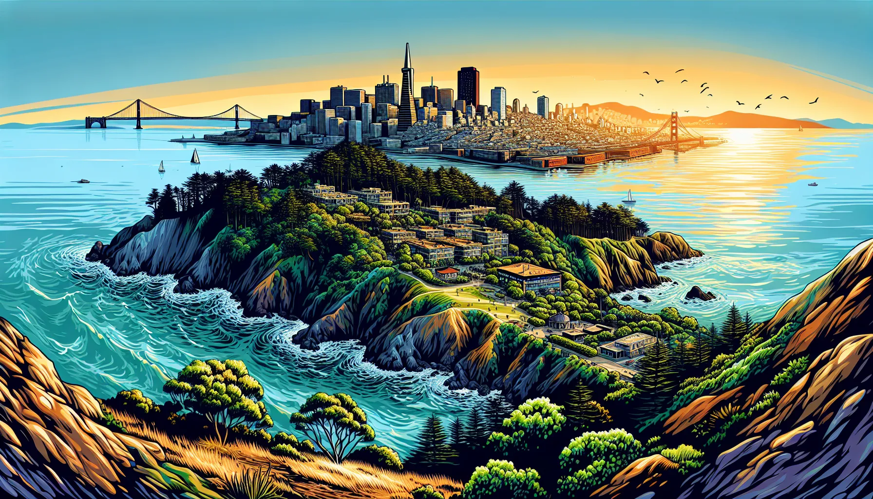 Tour the Angel Island Perimeter Loop: Scenic Views & History - SF Citizen